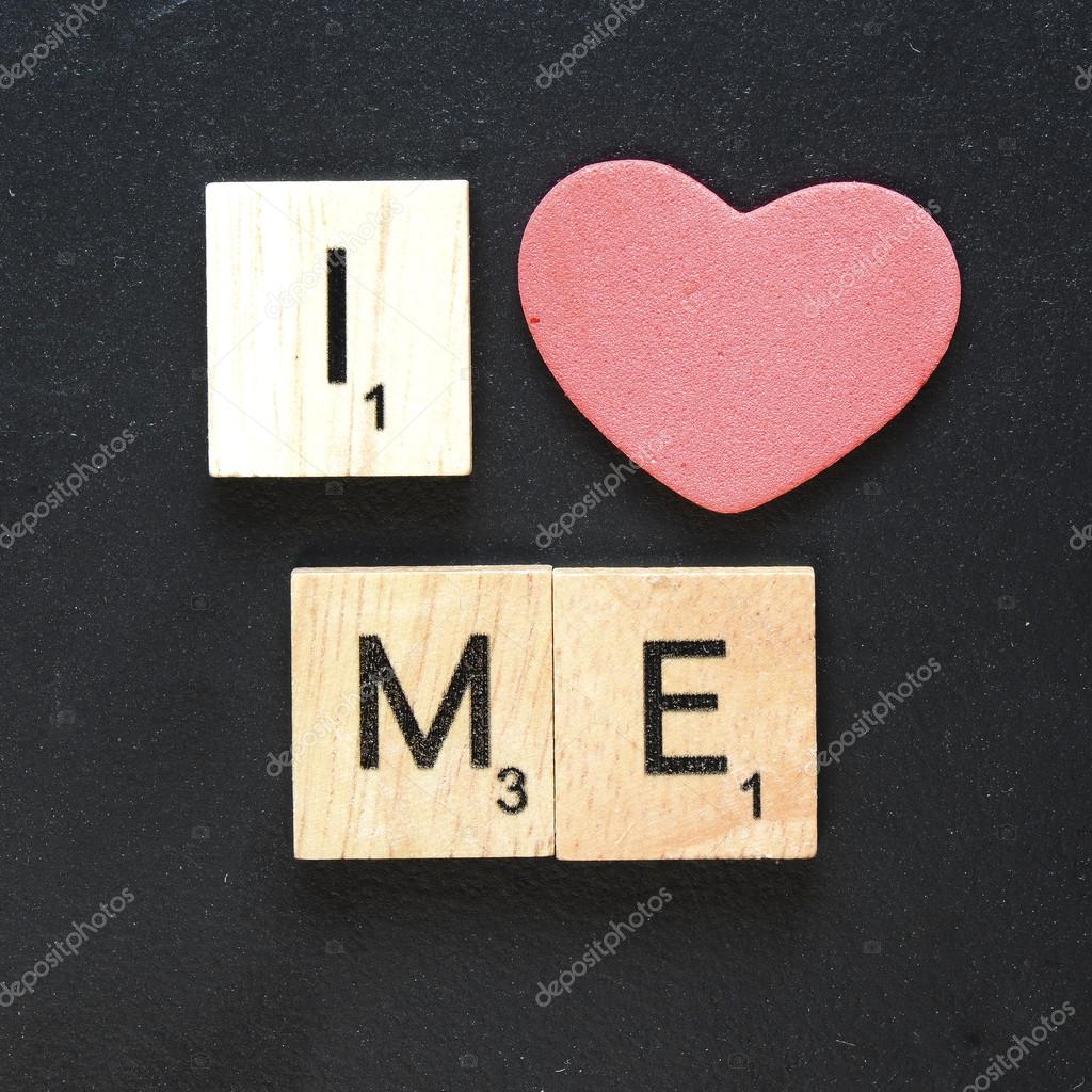 I love me Concept. — Stock Photo © roobcio #61320025