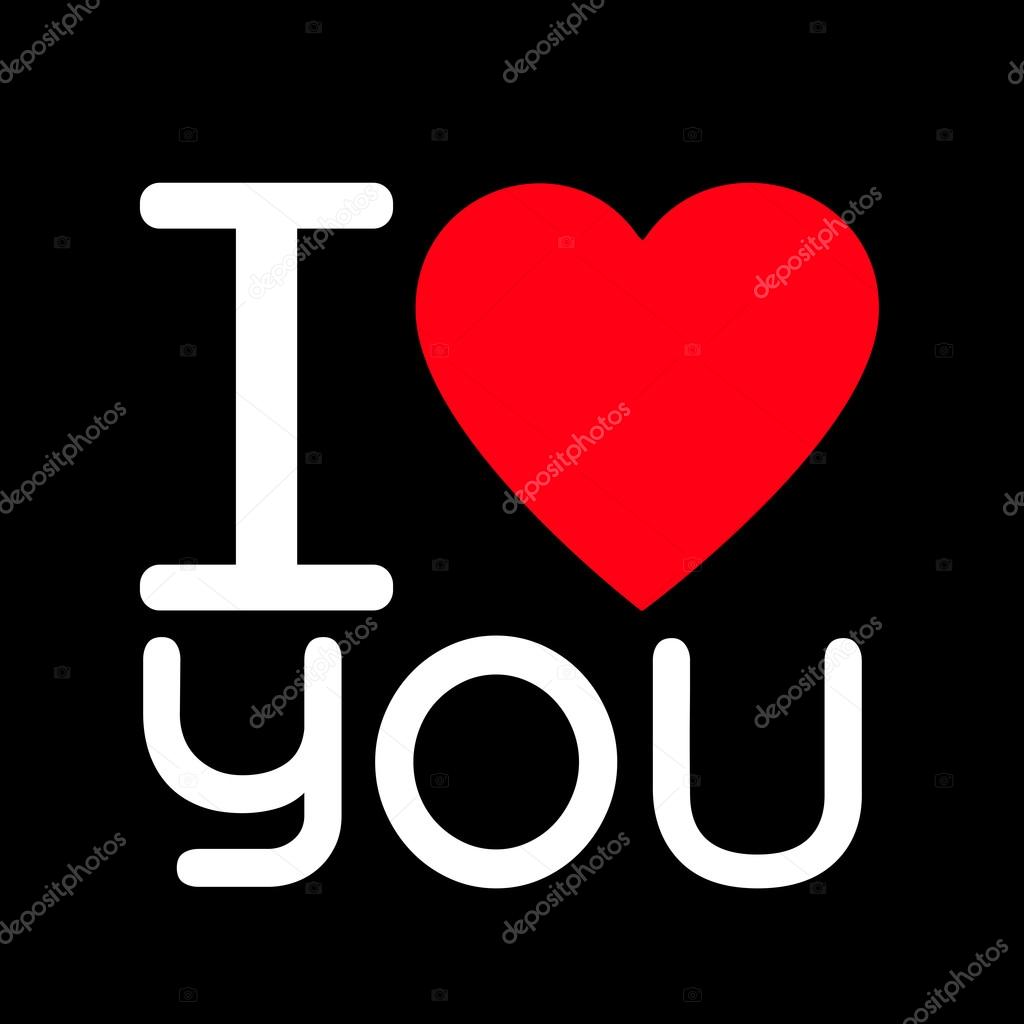 Te amo letras ilustración diseño con signo Vector de stock por ©porjai ...