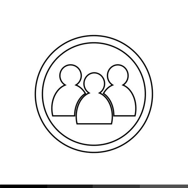Simple people icon — Stock Vector © porjai #115169724