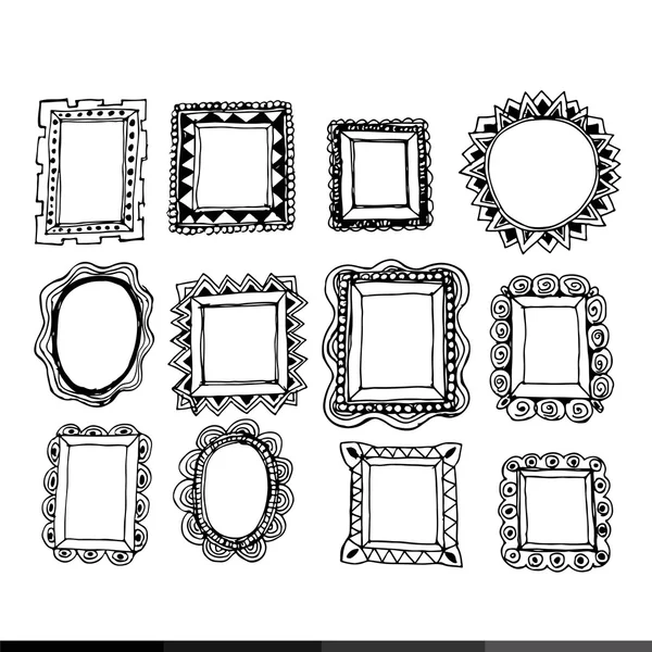 Hand draw frame icons Stock Vector Image by ©porjai #117643916