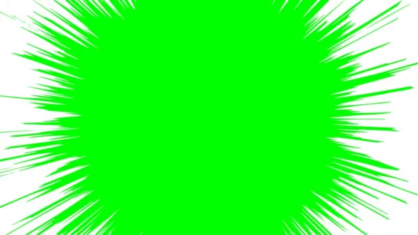 Anime Zoom green screen background design — Stock Video © porjai #490290326