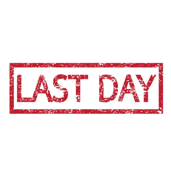 Last day Vector Art Stock Images | Depositphotos