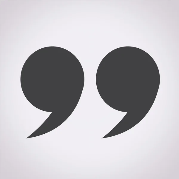 Gray Quotation Marks