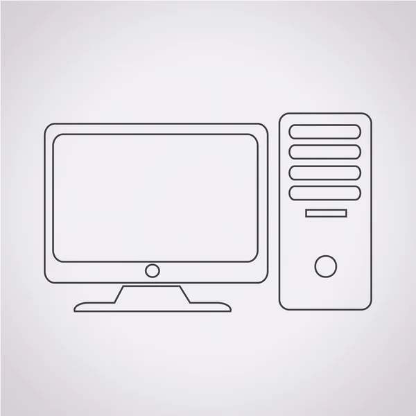 Computer flat icon Stock Vector Image by ©porjai #150896512