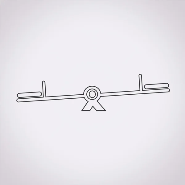 Teeter black vector Stock Vector Image by ©milanpetrovic #64789045