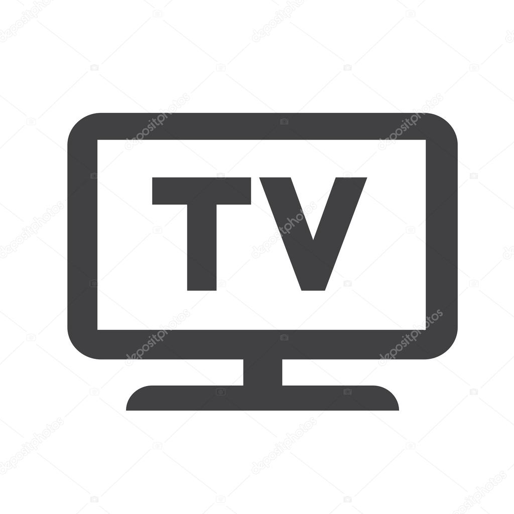 Tv icon illustration — Stock Vector © porjai #75262447