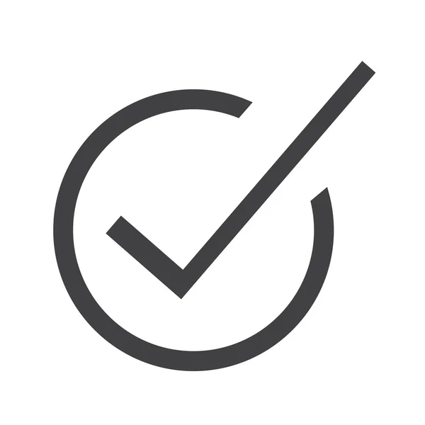 ok right correct icon — Stock Vector © jemastock #116064724