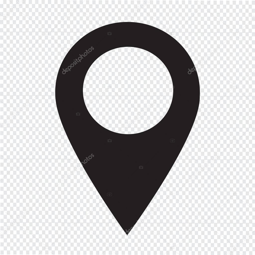 GPS poloha mapa ikona ukazatele — Stock Vektor © porjai #88686284