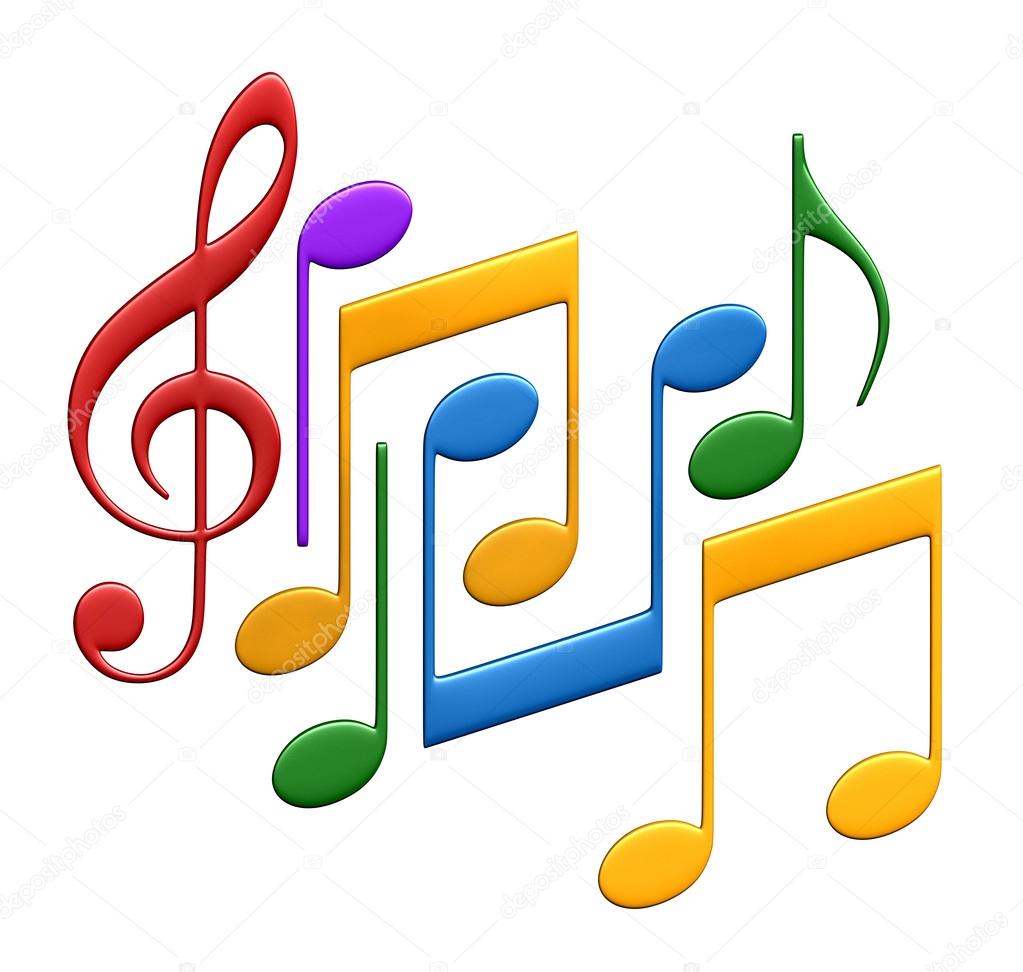 3d rendering of music notes Stock Photo by ©oorka5 106525964