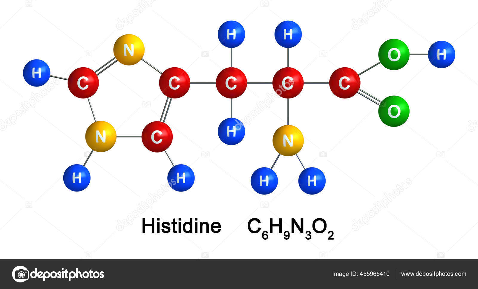 Structure Of Histidine
