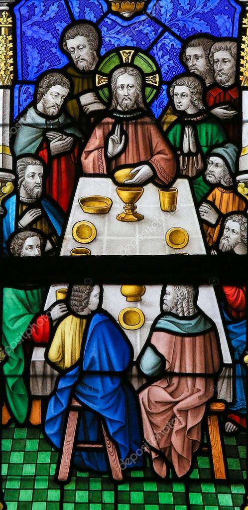 Stained Glass - Last Supper – Stock Editorial Photo © jorisvo #111147156