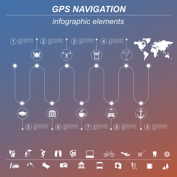 13,421,330 Infographic navigation map Vector Images | Depositphotos