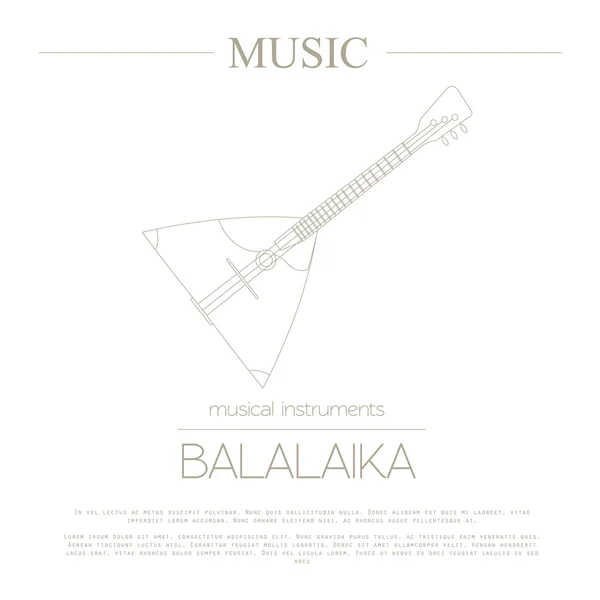 Musical instruments graphic template. Wind wooden. — Stock Vector ...