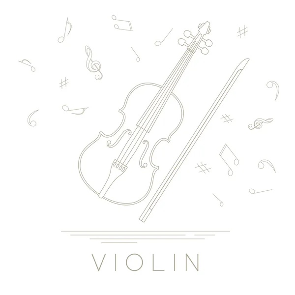 Violin outline Vector Images, Royalty-free Violin outline Vectors ...
