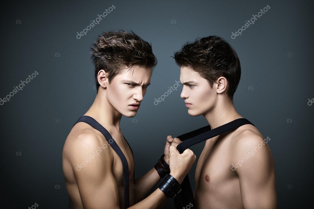 Two strong guys — Stock Photo © alexannabuts #58197395