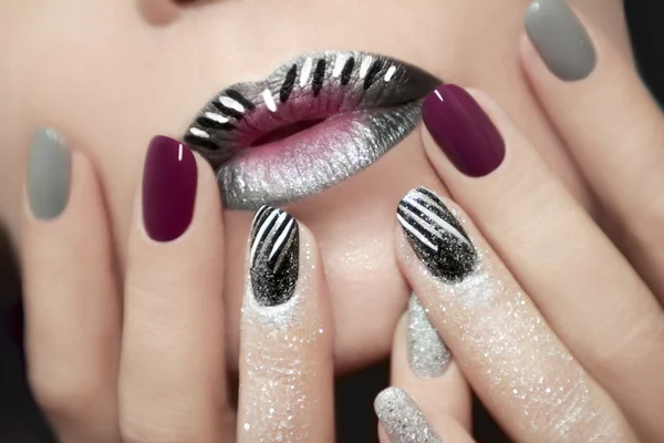 Nail design model Stock Photos, Royalty Free Nail design model Images ...