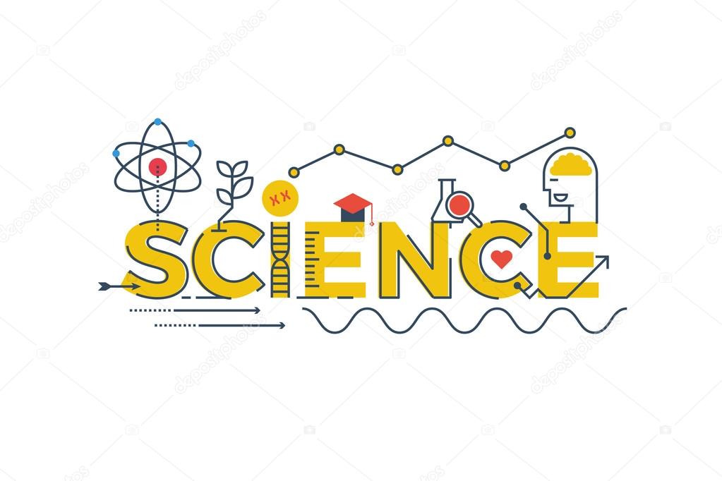 Science word illustration Stock Vector Image by ©nongpimmy #108241064