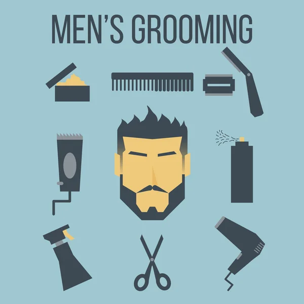 100,000 Male grooming products Vector Images | Depositphotos