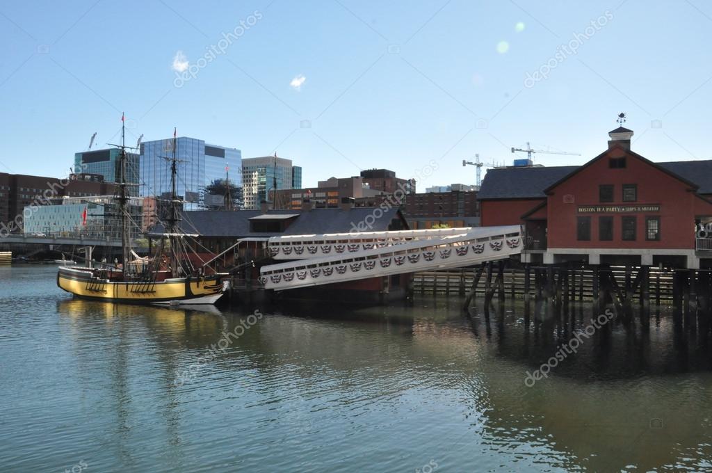The Boston Tea Party Museum in Boston, Massachusetts – Stock Editorial ...