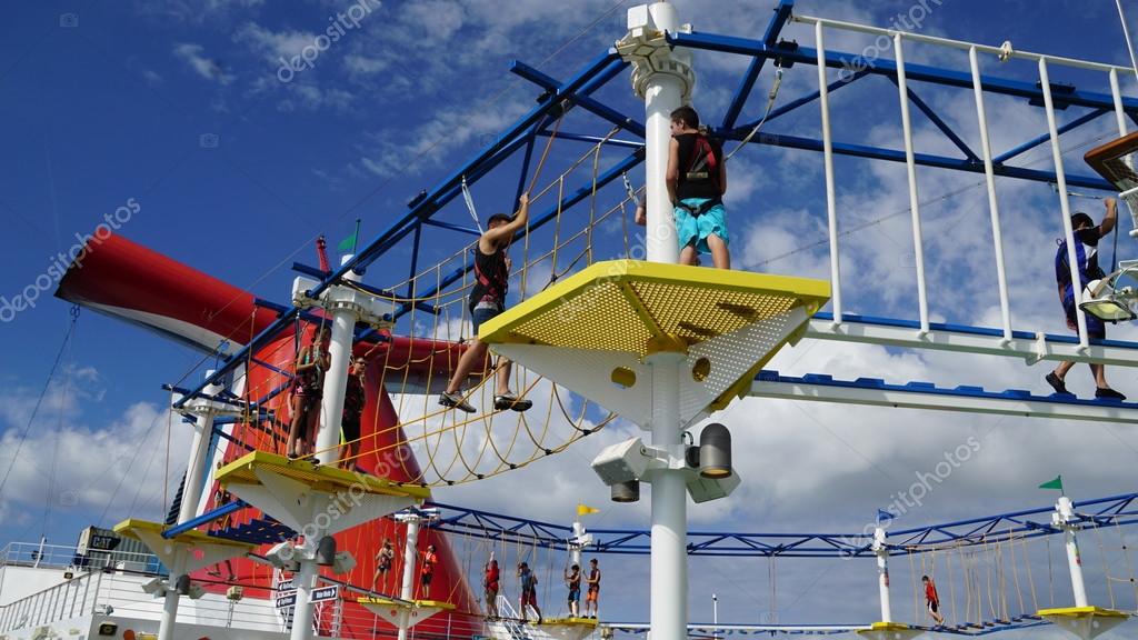 Carnival Breeze Ropes Course