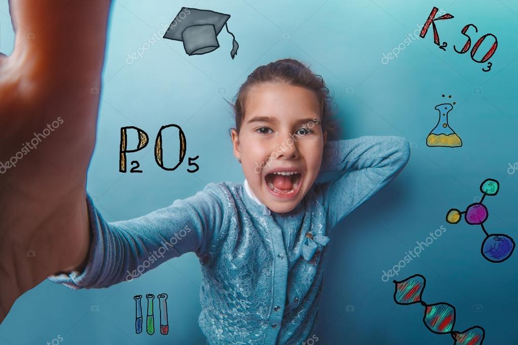 Teen girl chemistry teenage student self photographs infographic ... Teen girl chemistry teenage student self photographs infographic ...