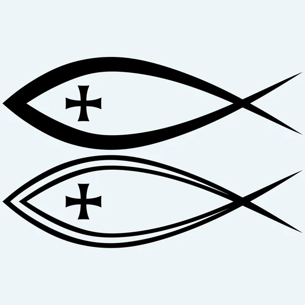 Christian fish symbol Vector Art Stock Images | Depositphotos