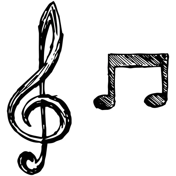 Double music note — Stock Vector © Chuhail #8950281