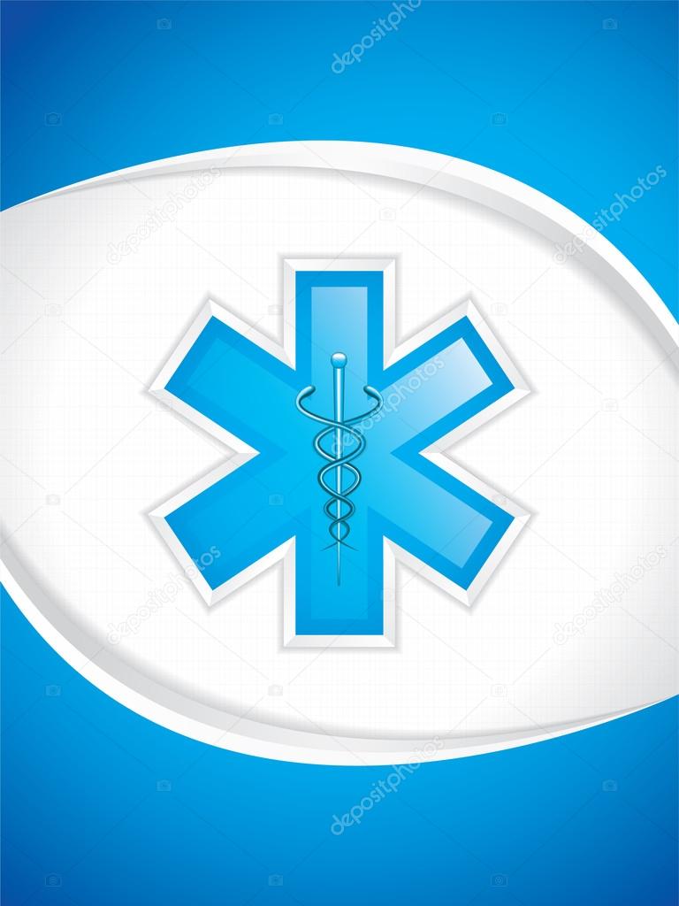 Blue emergency sign Stock Vector by ©gigello 108582110