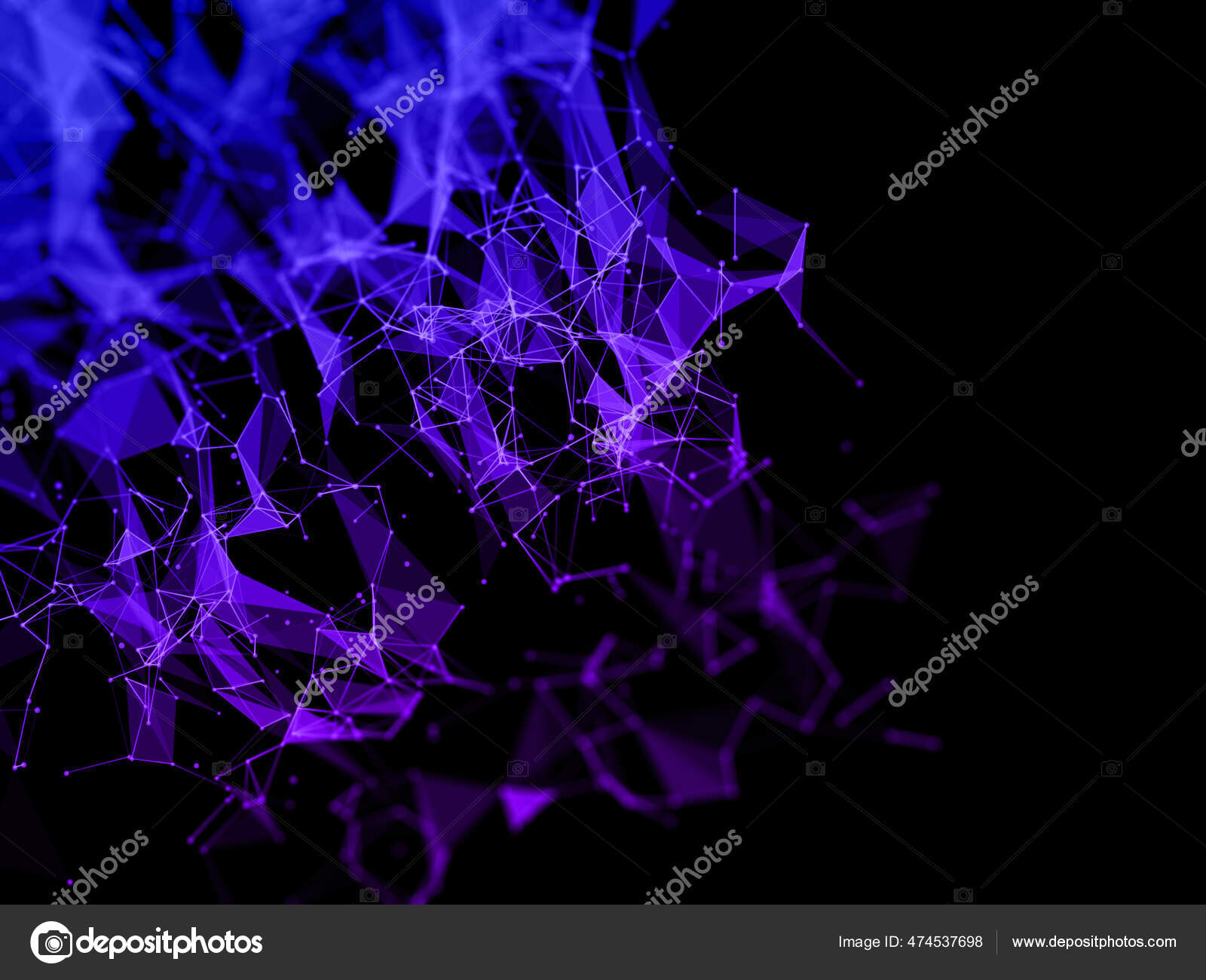 Render Abstract Background Detailed Low Poly Design — Stock Photo ...