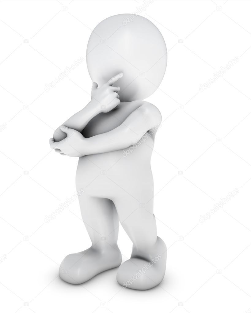 3d Morph Man denken – Stockfoto © kjpargeter #80522490 3d Morph Man denken – Stockfoto © kjpargeter #80522490