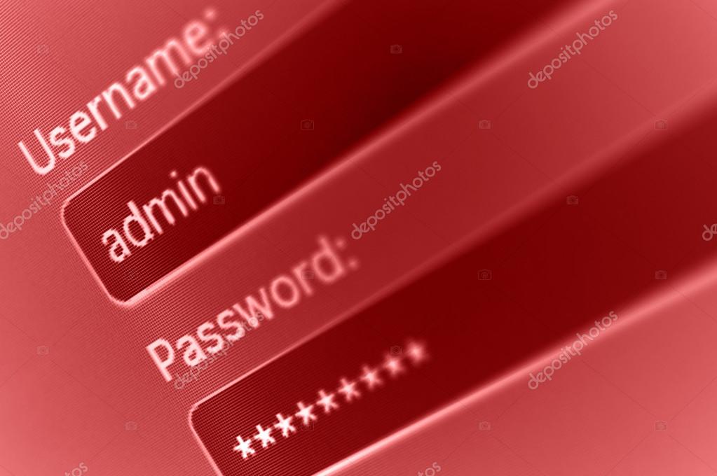 Login Bo — Stock Photo © jamdesign #80164392