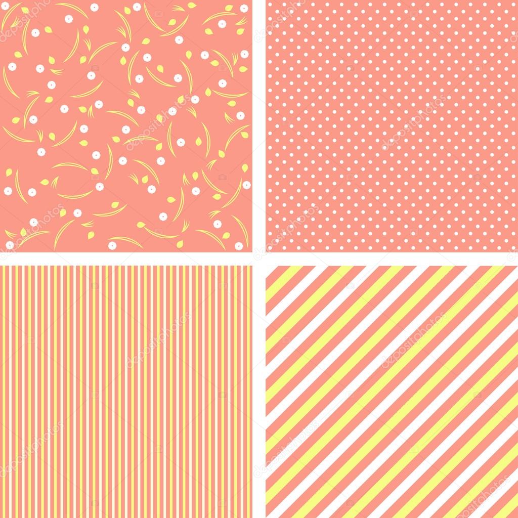 4 geometric patterns set. Stock Photo by ©alena0509 119489156