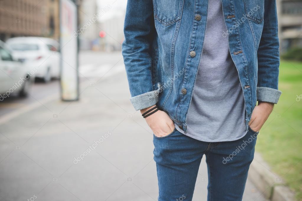Young handsome alternative man — Stock Photo © peus #88787032