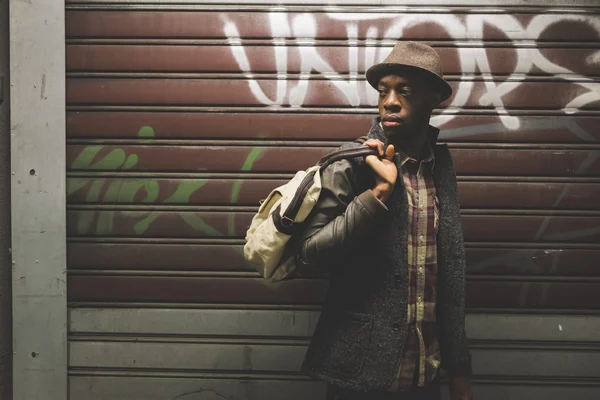 Young handsome afro black man Stock Photo by ©peus 90303780