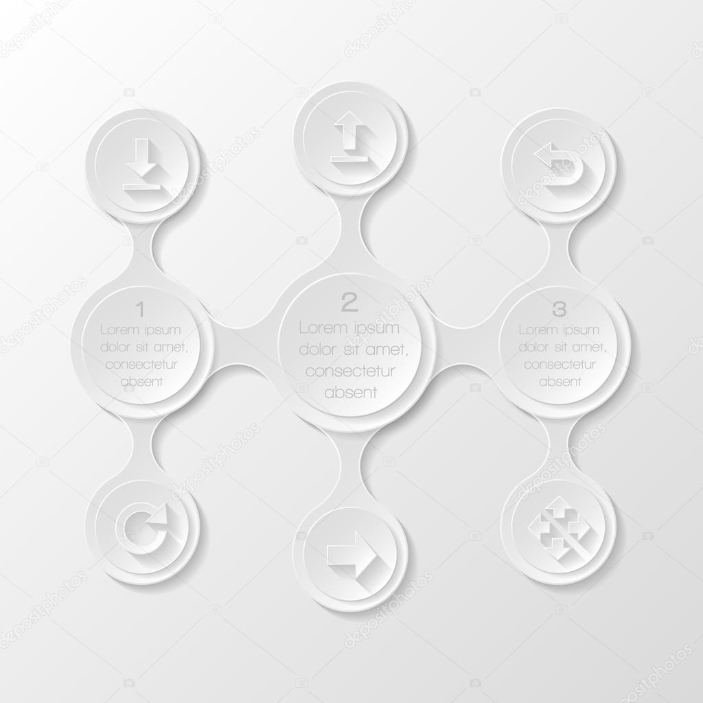 Metaball infographic elements Stock Vector Image by ©AbsentA #59736961