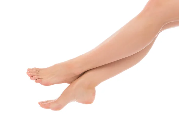 Beautiful woman legs knees and fingers Stock Photo by ©dml5050 40810197