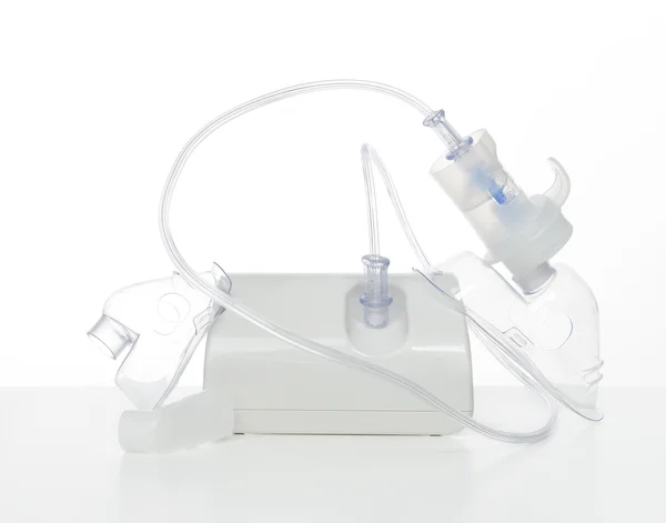 Nebulizer for respiratory inhaler asthma treatment — Stock Photo ...