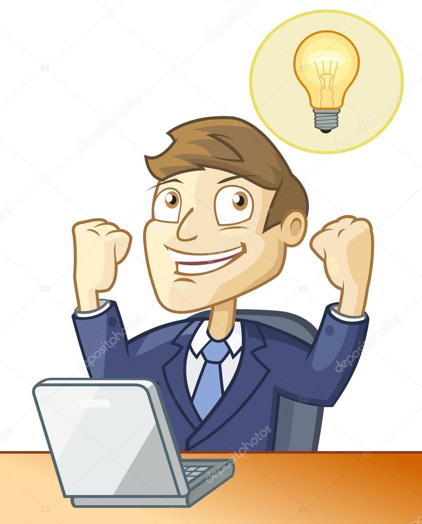 Great idea Stock Vector Image by ©den0909 #57350069