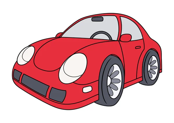Vtipné kreslené auto — Stock Vektor © loverpower #26889271