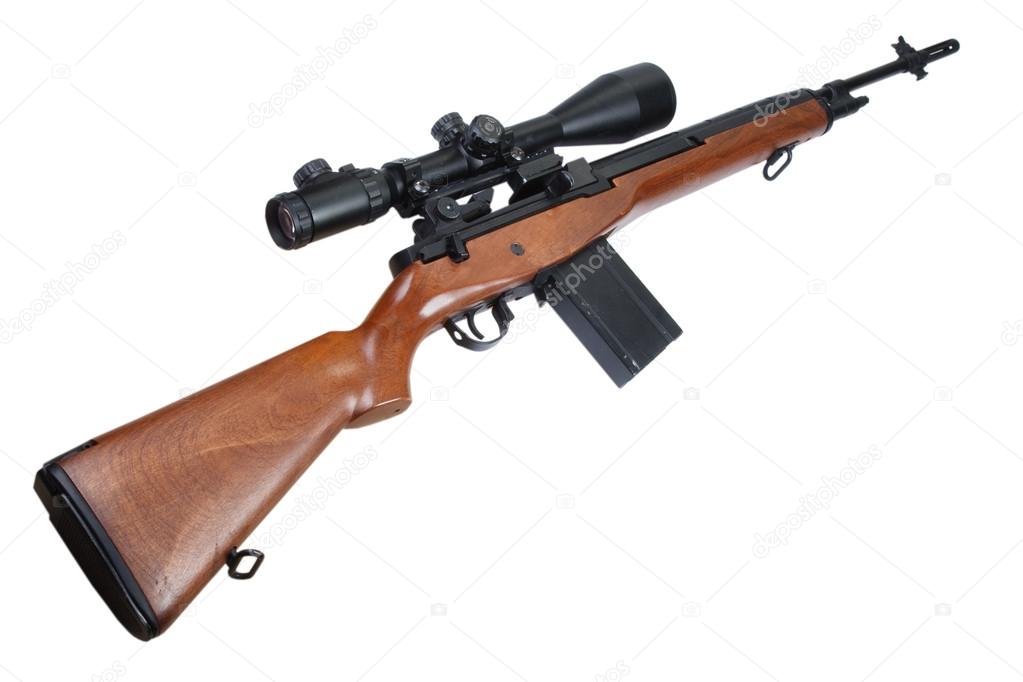 Rifle sniper M14 — Fotografia de stock © zim90 #52835857