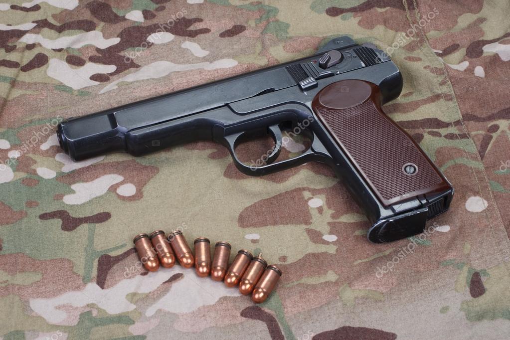 Stechkin automatic pistol APS — Stock Photo © zim90 #54192751