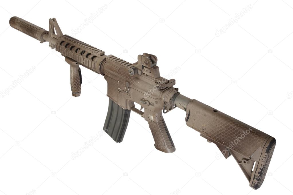 M4 Cqb With Silencer