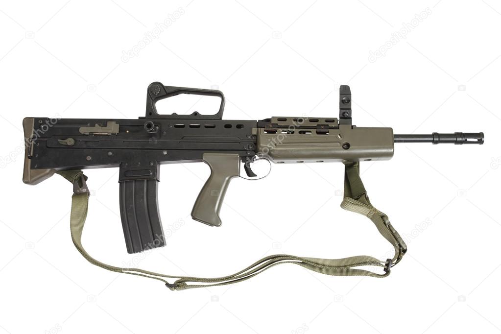 British assault rifle L85A1 Stock Photo by ©zim90 63705015