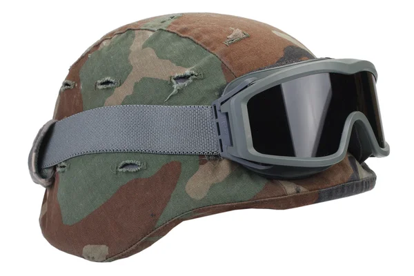 US army style motorcycle helmet — Stock Photo © kokimk #2078251