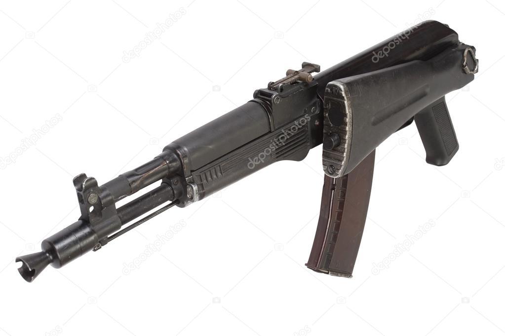 Modern AK assault rifle — Stock Photo © zim90 #80423860
