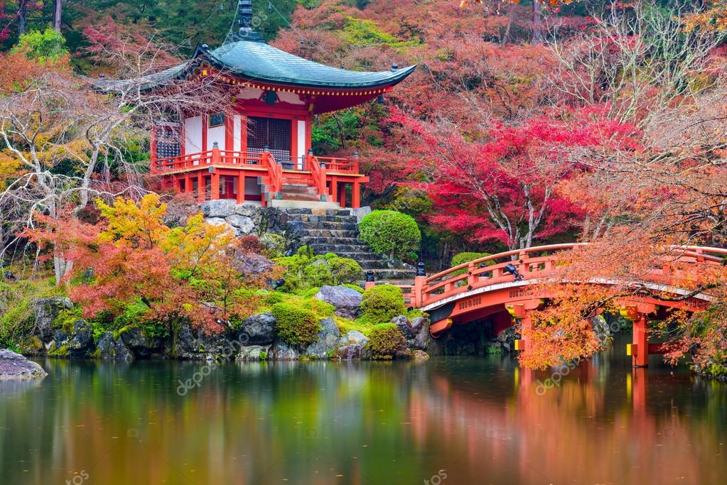 Autumn Temple in Japan — Stock Photo © sepavone #106040616