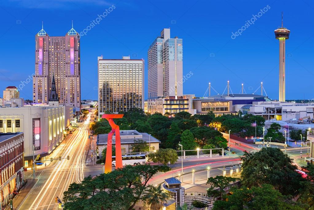 San Antonio Skyline Stock Photo by ©sepavone 111310398