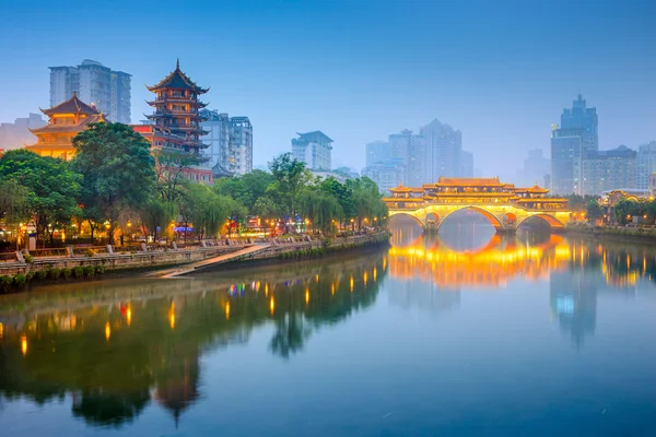 Chengdu skyline Stock Photos, Royalty Free Chengdu skyline Images ...