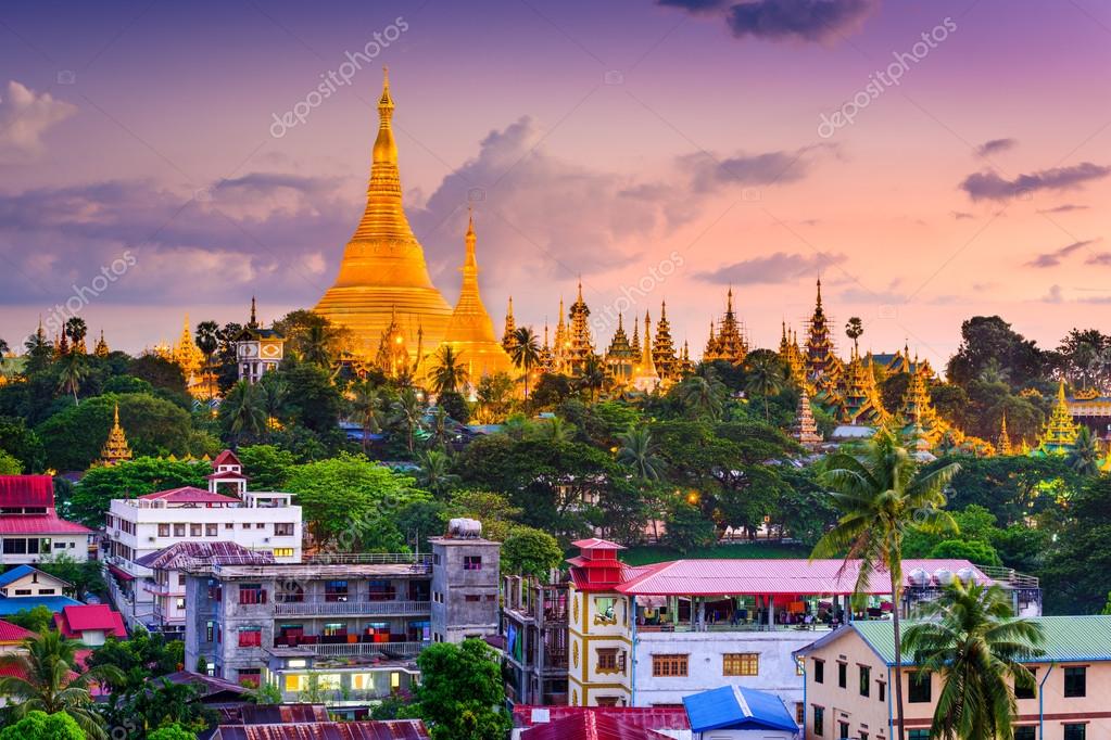 Yangon, Myanmar Skyline Stock Photo by ©sepavone 88666936