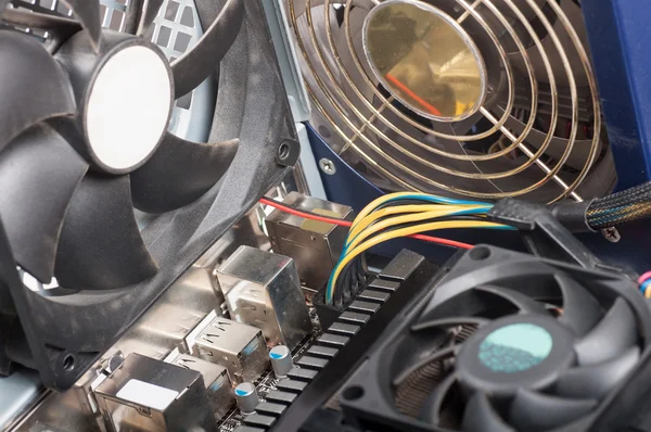 Cooler in system unit - Stock Image - Everypixel